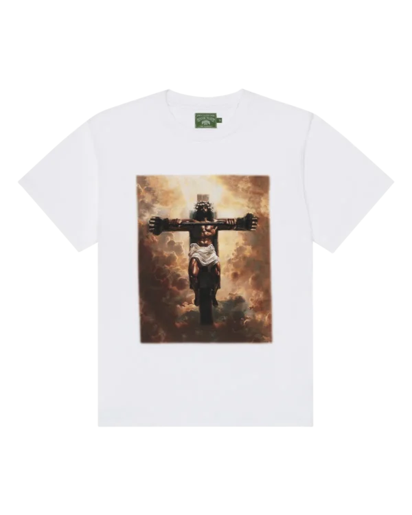 Denim Tears Hardies Tears Buff Jesus White Tee