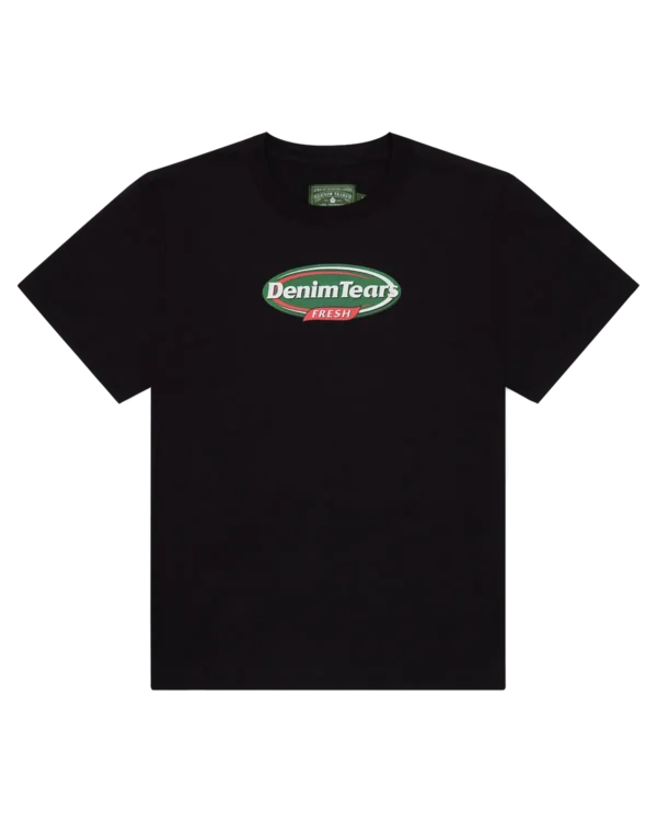 Denim Tears Supermarket Black Tee